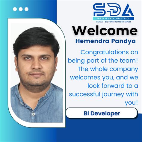 Shreeji Data Analytics On Linkedin Newjoinee Newemployee Newmember