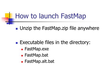 Ppt Fastmap Powerpoint Presentation Free Download Id3976588