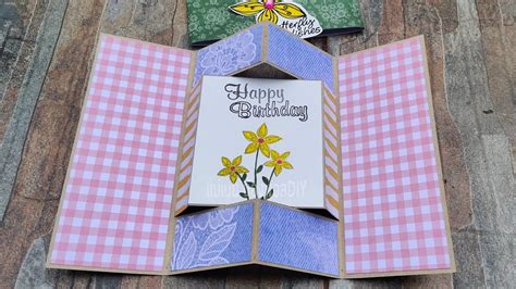 Diy Birthday Pop Up Card การ์ดป๊อปอัพวันเกิดแบบง่ายๆ แม่เนย น้องพอสdiy Youtube