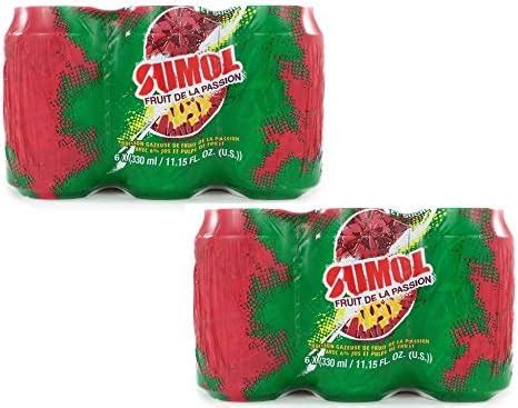 Sumol Passion Fruit Soda 1115 Fl Oz 12 Pack Grocery