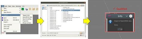 successful opendrive file import into vtd download scientific diagram