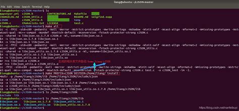 Linux C Cjson库的使用、编译为cjson动态库cjson Master 下载 Csdn博客