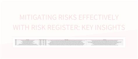 Free Risk Prioritization Templates For Google Sheets And Microsoft