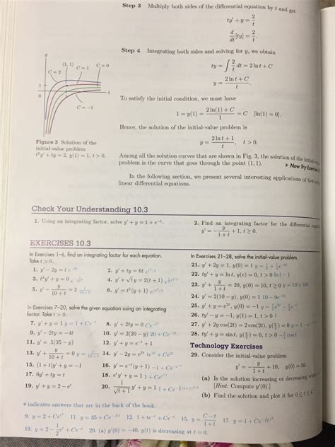 Solved Step 3 Multiply Both Sides Of The Differential