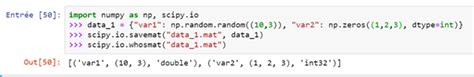 Tuto Python Scipy Manipuler Les Tableaux Matlab Tutoriel Python