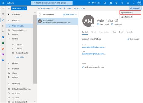 How To Import Contacts Into Outlook For Microsoft