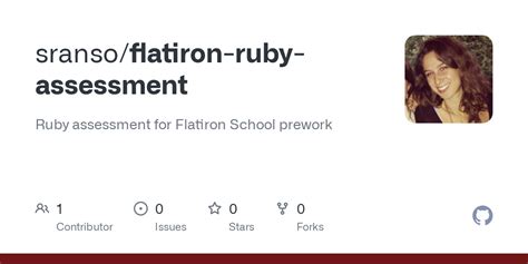 github sranso flatiron ruby assessment ruby assessment for flatiron