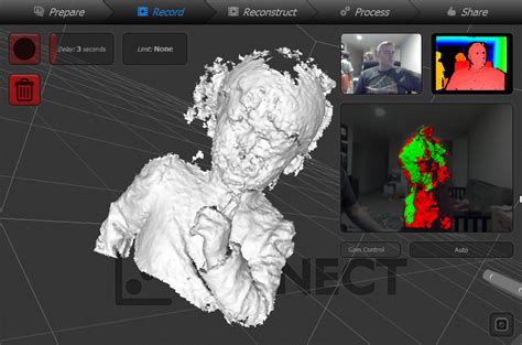 Scanning With A Kinect Part 2 3d Printing Professor