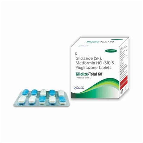 Gliclazide Metformin Hcl Pioglitazone Tablets At ₹ 57 Stripe In Thane