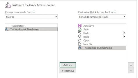How To Add A Timestamp To An Excel Record