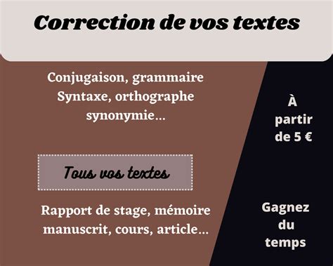 Je Vais Corriger Vos Textes Avec Soin Par Martial4