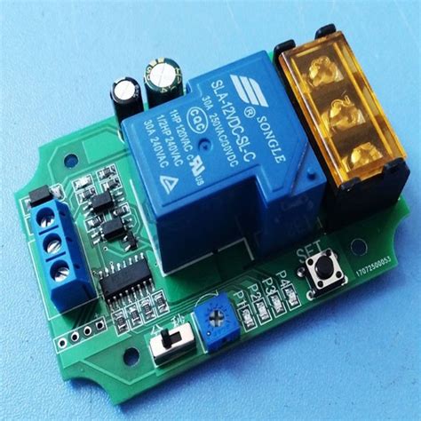 Módulo De Relé De Alta Potencia Control Rfid Retardo De Bloqueo