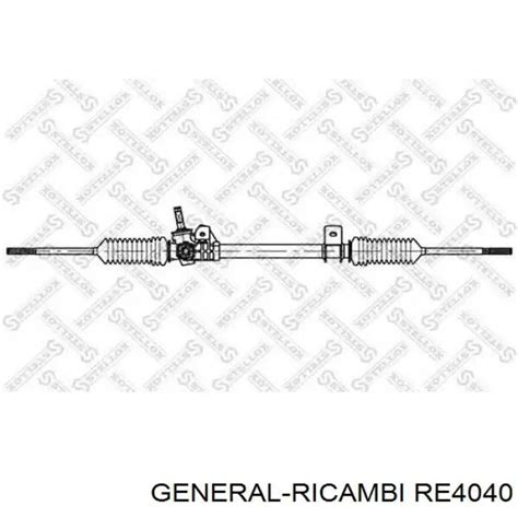 RE4040 General Ricambi рейка рулевая