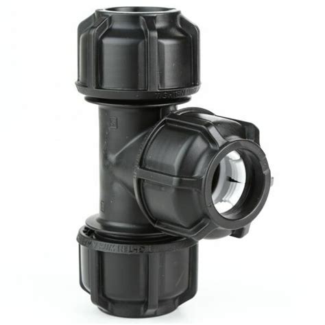 25mm 34 Metricimperial Tee Equal Pol X Pol