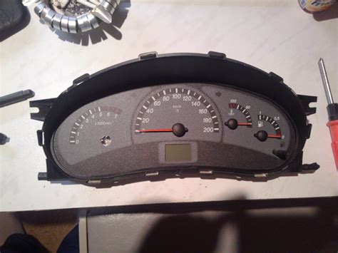 Пересвет щитка приборов — Lada 21124 1 6 л 2007 года своими руками Drive2