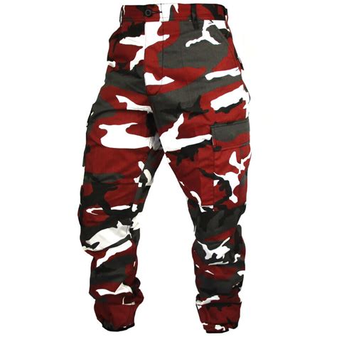 Tactical Camouflage Bdu Pants Red Army And Outdoors