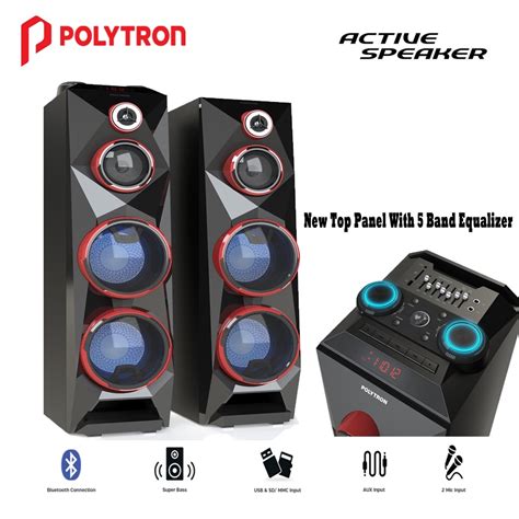 Jual Speaker Aktif Polytron Pas C Speaker Aktif Polytron Super Bass Bluetooth Edr With