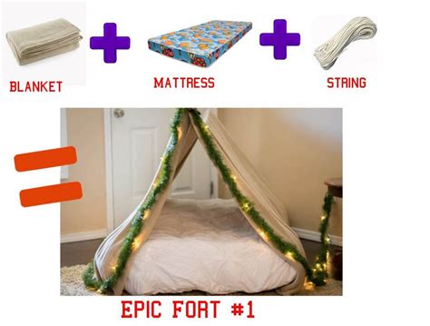 3 Easy Diy Forts Using Household Items The Realistic Mama