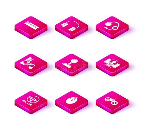 Set Racing Simulator Cockpit Computer Mouse Gaming Game Console With Joystick Joystick For