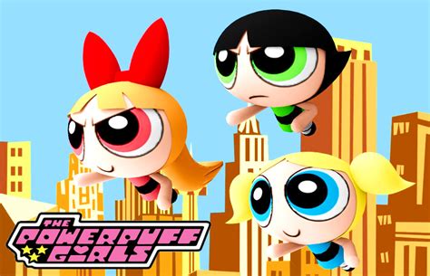 The Powerpuff Girls The City Of Townsville By Jenyukiph On Deviantart