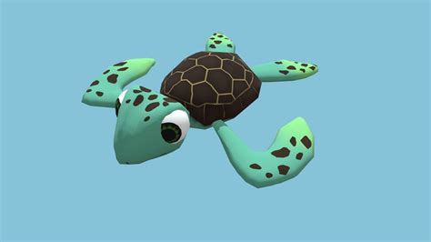 Simple Style Turtle 3d Model By Aesnas 9185647 Sketchfab