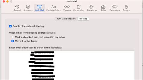 Blocking Spam In Mail App Apple Community