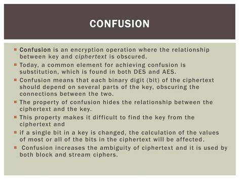 Confusion And Diffusionpptx
