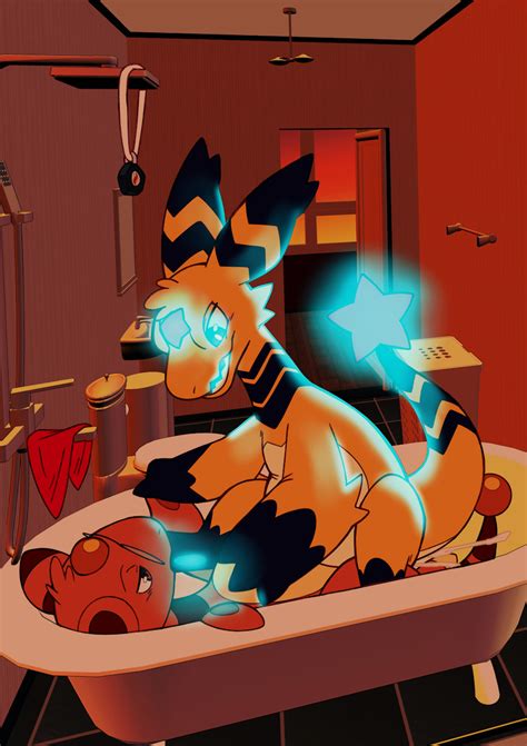 Rule 34 Ampharos Bathtub Bodily Fluids Cowgirl Position Cum Cum