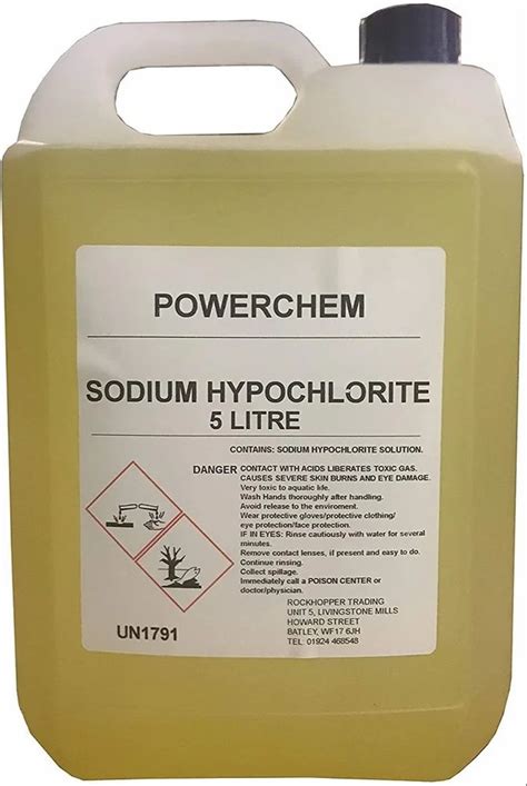 Sodium Hypochlorite Solution At ₹ 15 Litre Naocl In Patna Id 25542462633