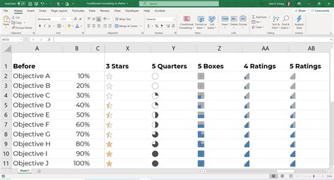 24 conditional formatting visuals in microsoft excel that should be