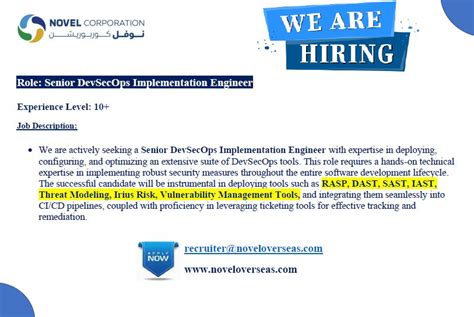 Urgentlyhiring Devsecops Engineer Riyadh Cybersecurity Irius Threatmodeling