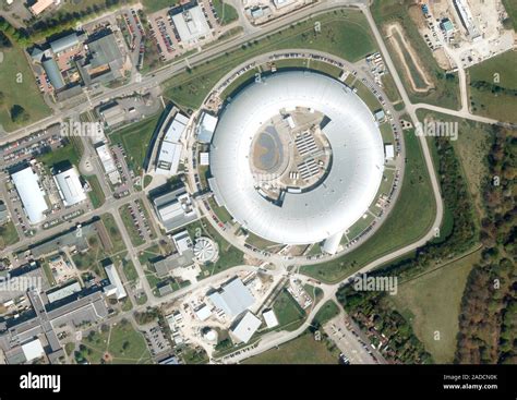 diamond light source synchrotron aerial photograph the diamond light