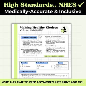 Am I Ready For Sex A Decision Making Lesson For High Babe Sex Ed