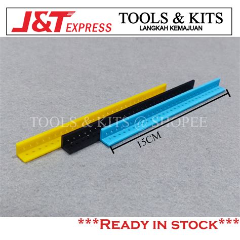 Long L Shape Plastic Strip Cmx Cmx Cm Diy Material Rbt Project For Car Body Batang Plastik