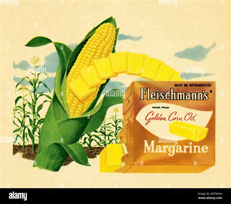 Fleischmanns Margarine Vintage American Magazine Press Advertising