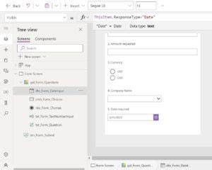 Power Apps Dynamic Forms Generate Forms From Question List