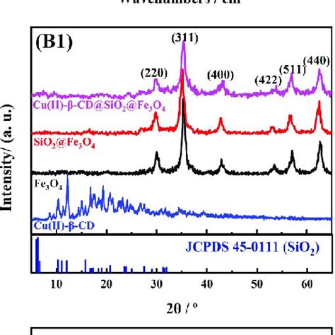 A Ft Ir Spectra Of Fe 3 O 4 Sio 2 Fe 3 O 4 Aptms Sio 2 Fe 3 O