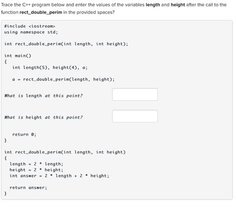 Solved Given The Following Function Prototypes Int