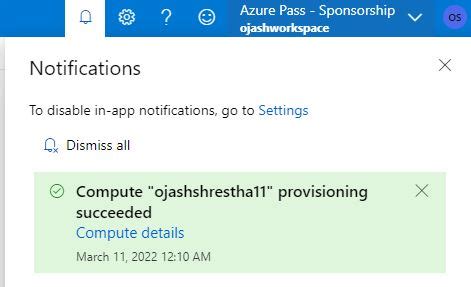 Azure Machine Learning Create Compute Instance And Compute Cluster