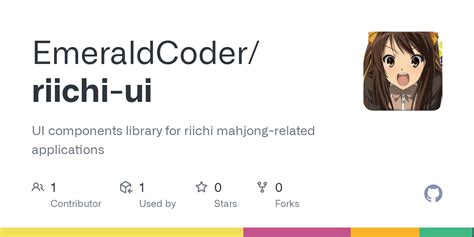 Github Emeraldcoderriichi Ui Ui Components Library For Riichi Mahjong Related Applications