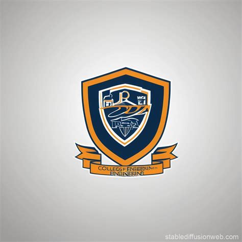 PDA College Of Engineering Logo Design Stable Diffusion Online