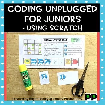 Coding Unplugged For Early Elementary Using Scratch Jr By Pooley Productions