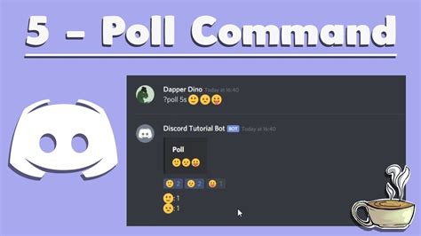 How To Make A C Discord Bot Poll Command Part 5 Youtube