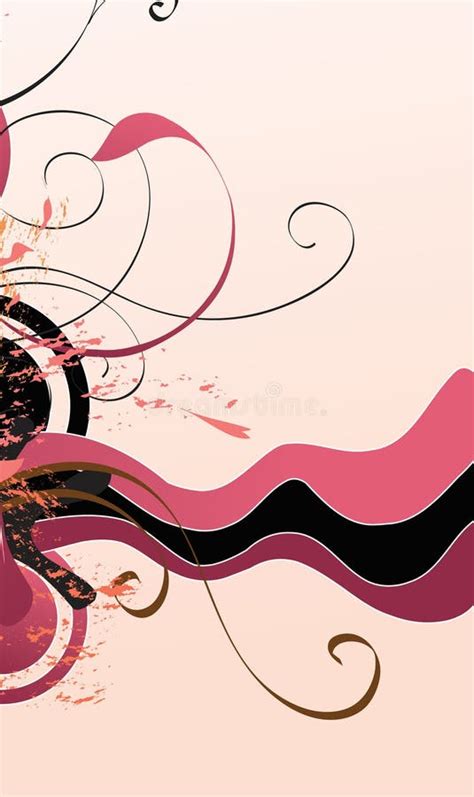 Abstract Color Wallpaper Background For Web Graphic Design And Photo Album Stock Illustration