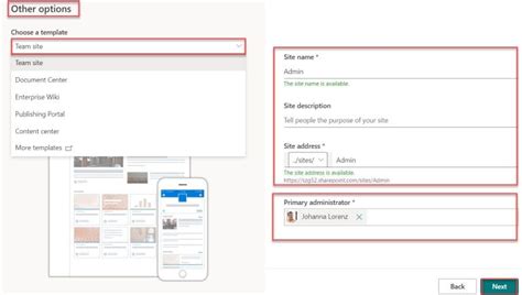 How To Create A SharePoint Site
