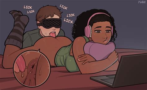 Rule 34 1boy 1girls Anal Anilingus Anus Ass Worship Blindfold Bored