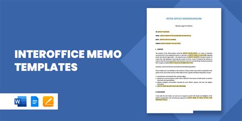 Interoffice Memo Template Pdf Template