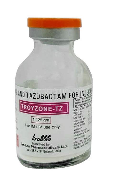 Buy Troyzone Tz Injection Ceftriaxone Tazobactum Online