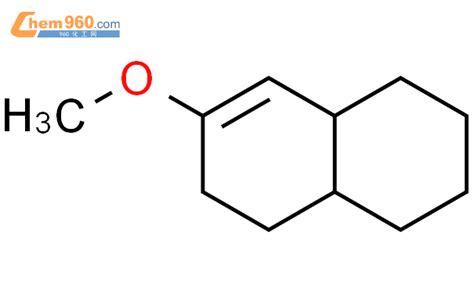 809241 07 4 Naphthalene 1 2 3 4 4a 5 6 8a Octahydro 7 Methoxy 化学式、结构式、分子式、mol、smiles 960化工网