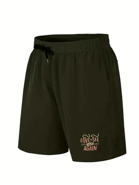 Plus Size Shorts Men Love See Graphic Print Shorts Sports Temu Canada